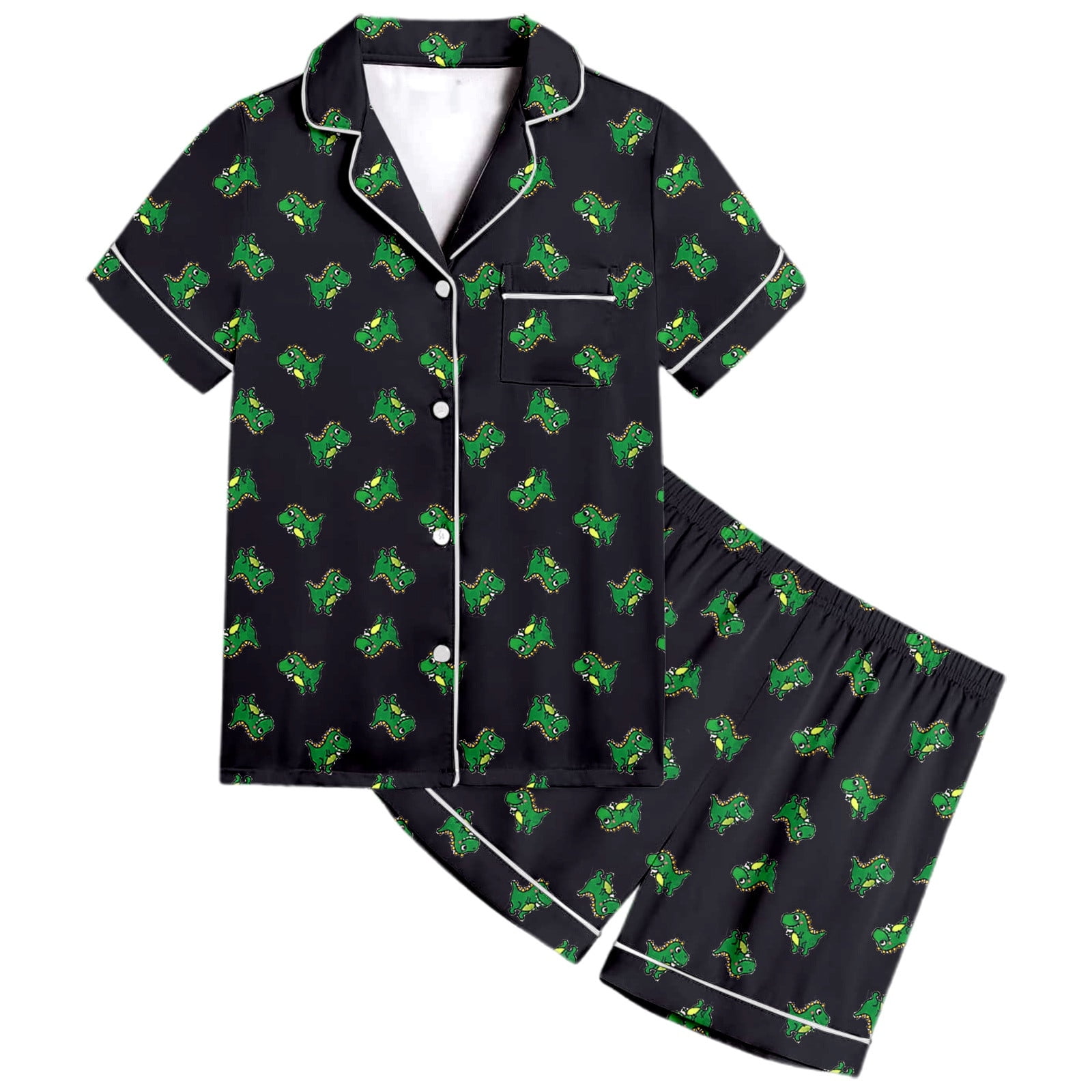 Icvfdpl Kids Girl Sleepwear Little Dinosaur Designs Boys Pattern ...