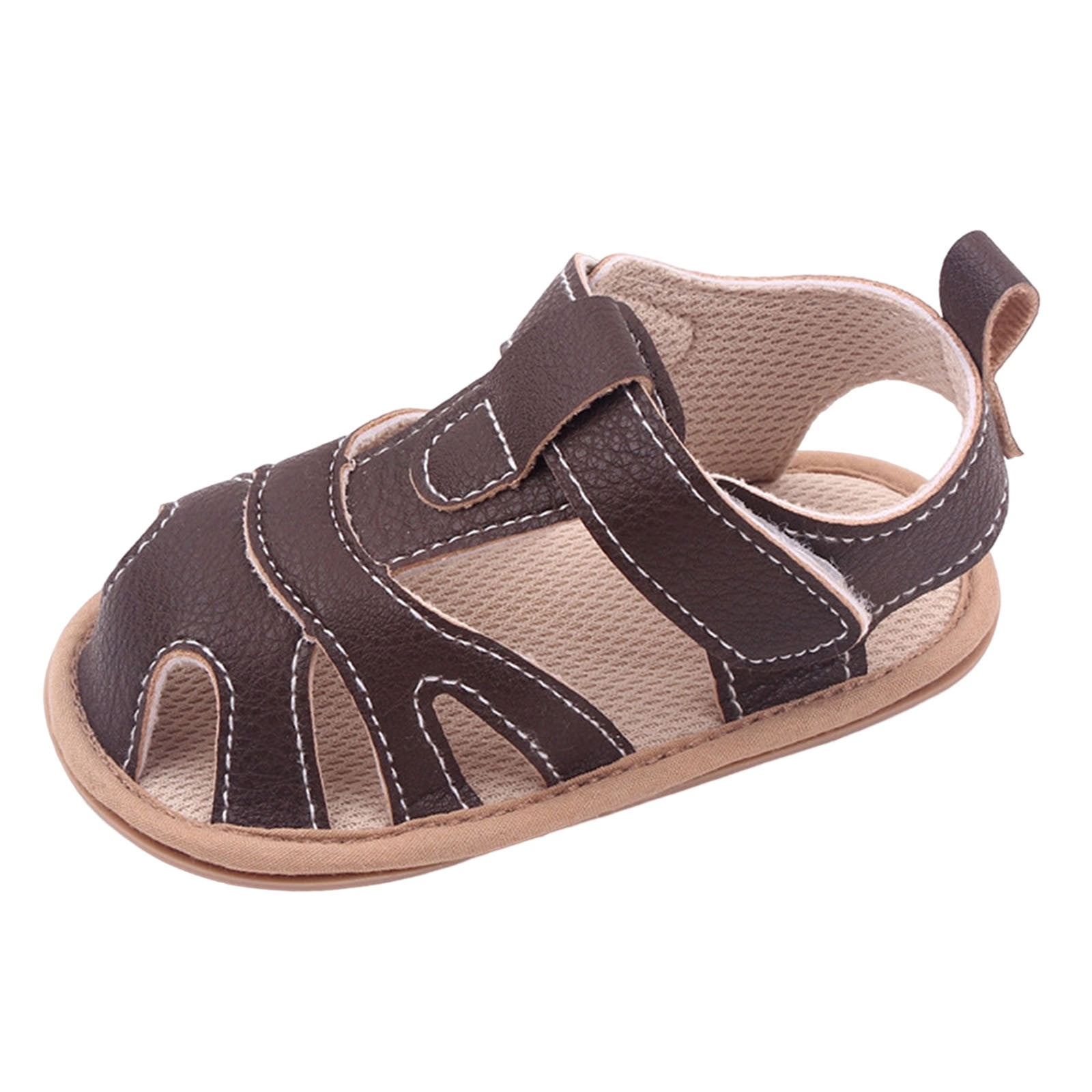 Icvfdpl Sandals Baby Boys Girls Summer Children Men Flat Bottom Lightweight Round Toe Vacation ...