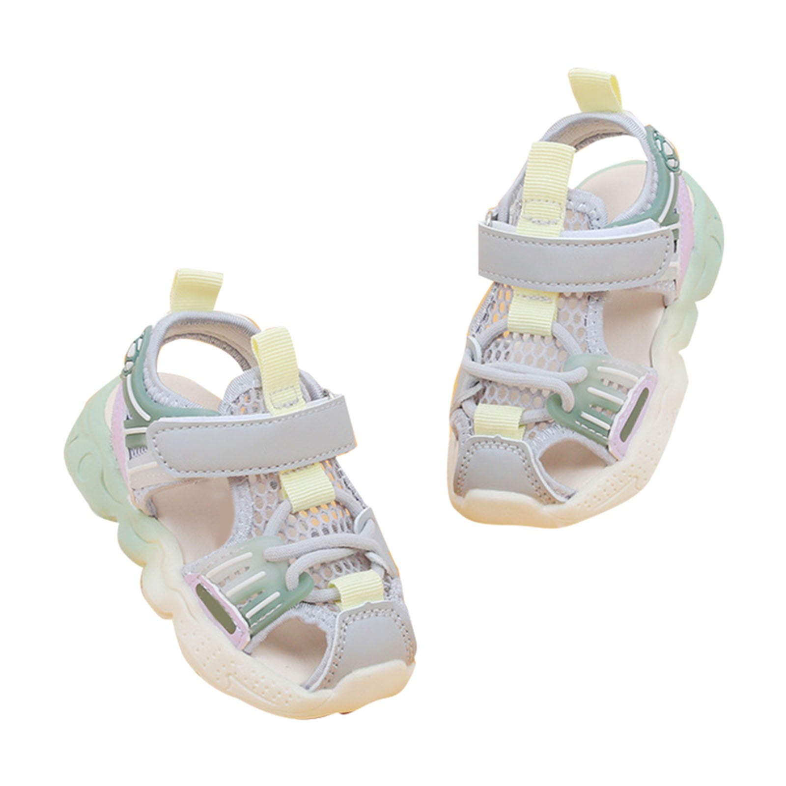 Icvfdpl Sandals For Teen Girls Girls' Boys' Toe Summer Sole Shoes ...