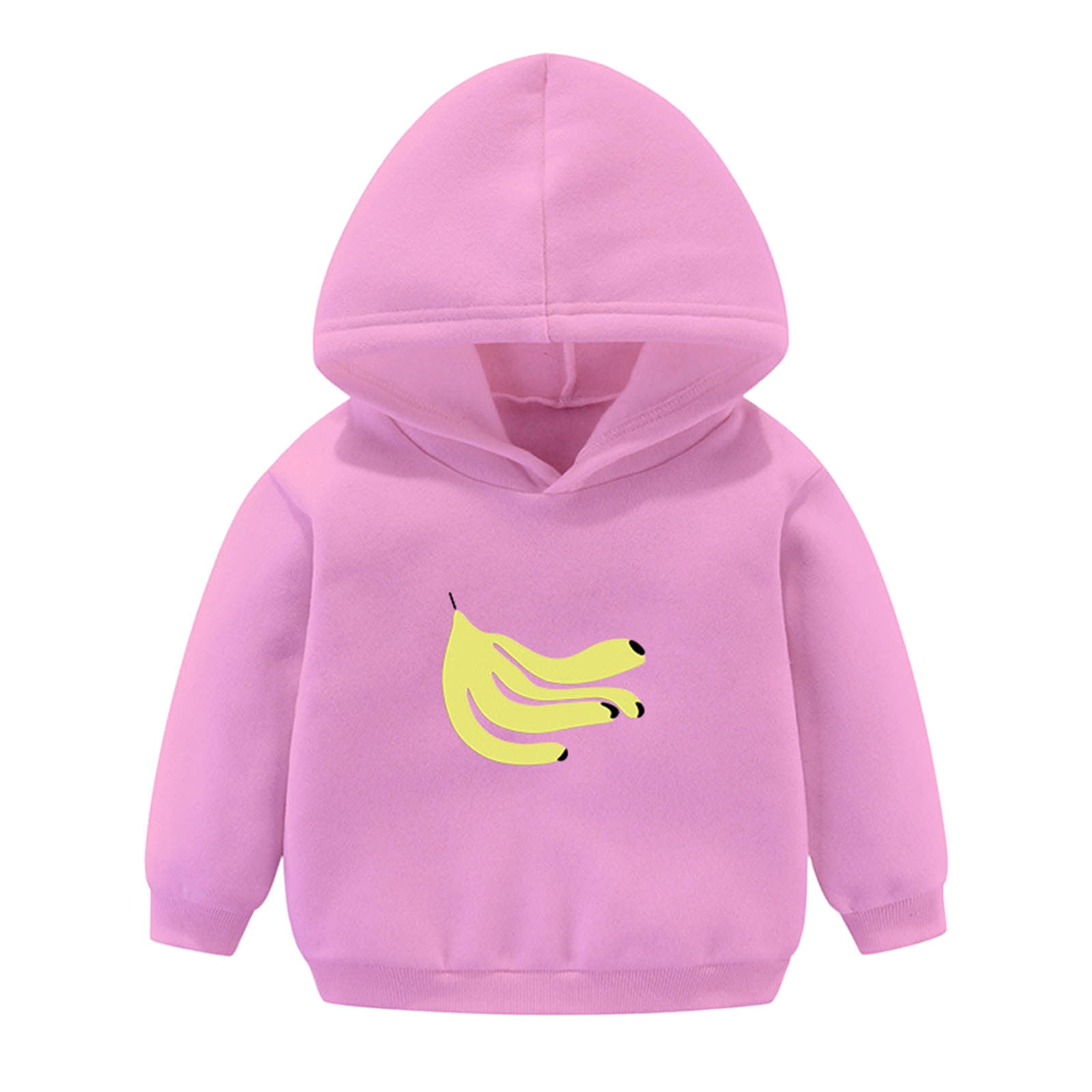 Icvfdpl Toddler Girls Hoodies Boys Pullover Sweatshirt Children Babies Solid Color Hoody Tops ...