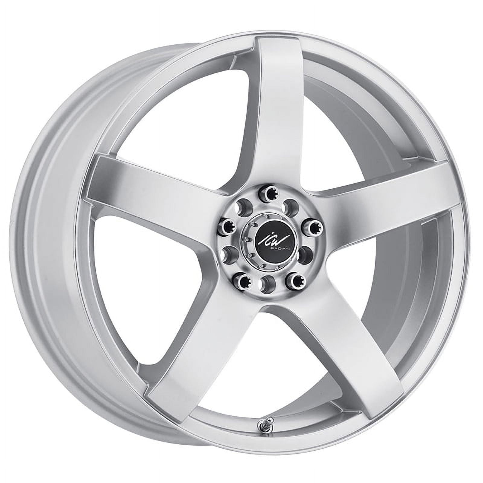 Icw Racing 216S Mach 5 15x6.5 4x100/4x108 +38et Titanium Silver Wheel ...