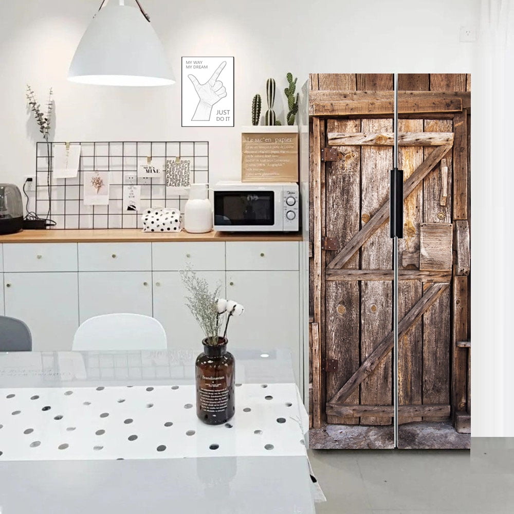 Icy Beer Poster Refrigerator Sticker Vinyl Waterproof Peel And Stick ...