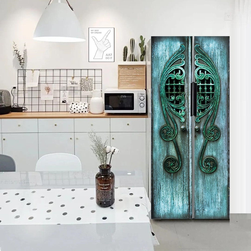 Icy Beer Poster Refrigerator Sticker Vinyl Waterproof Peel And Stick ...