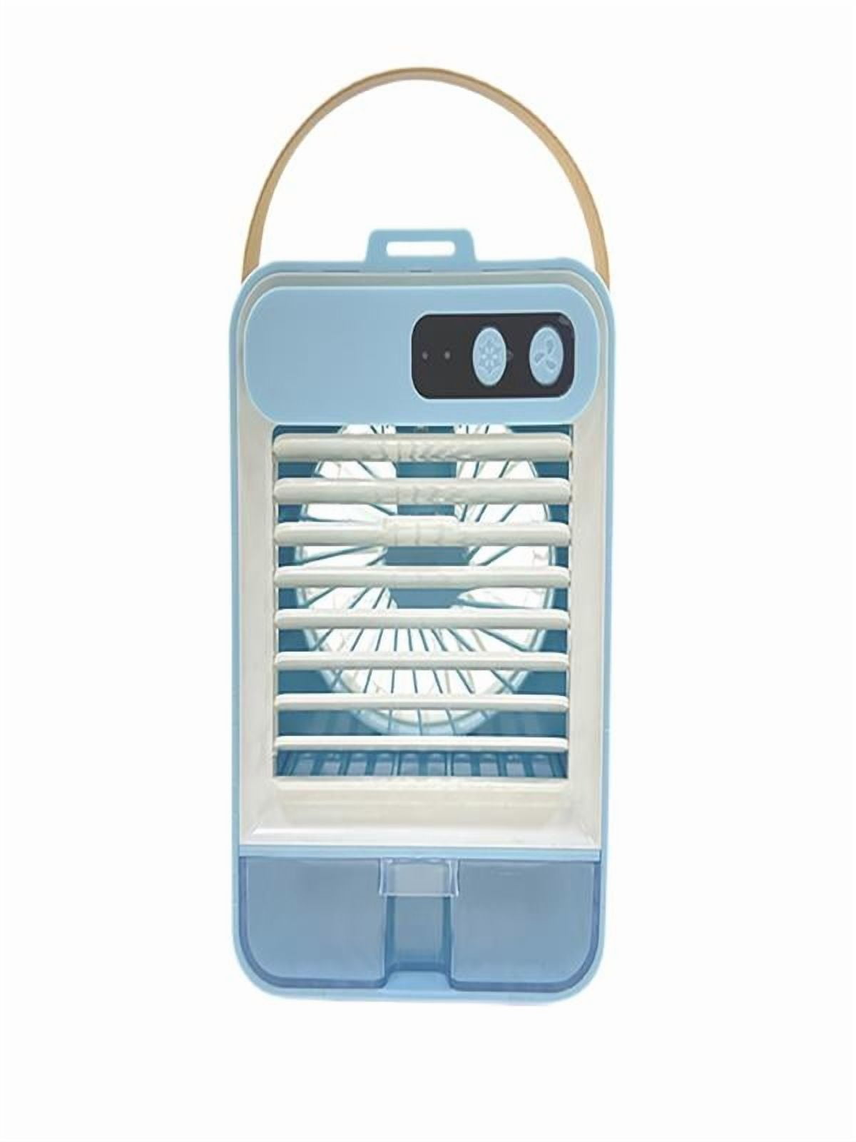 Icy Breeze Portable AC Cooler, 2025 Rechargeable Desktop Conditioner ...