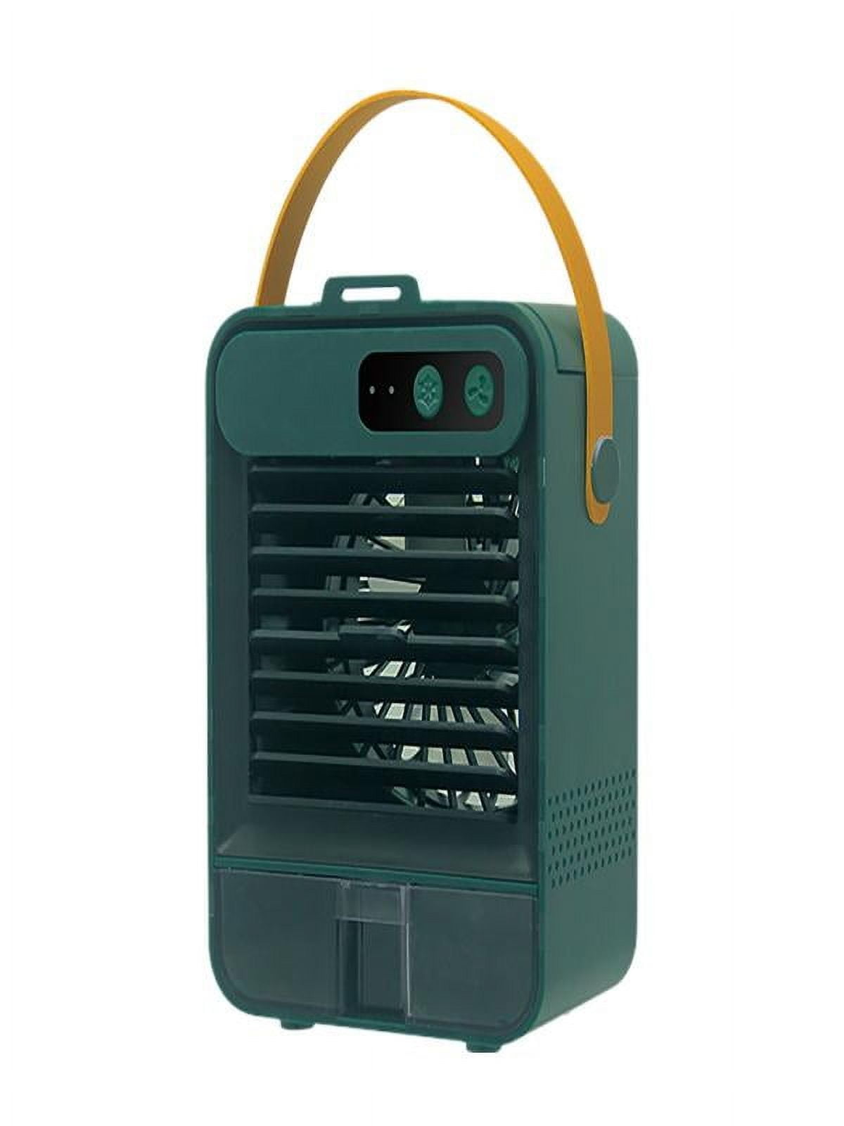 Icy Breeze Portable AC Cooler, 2025 Rechargeable Desktop Conditioner ...