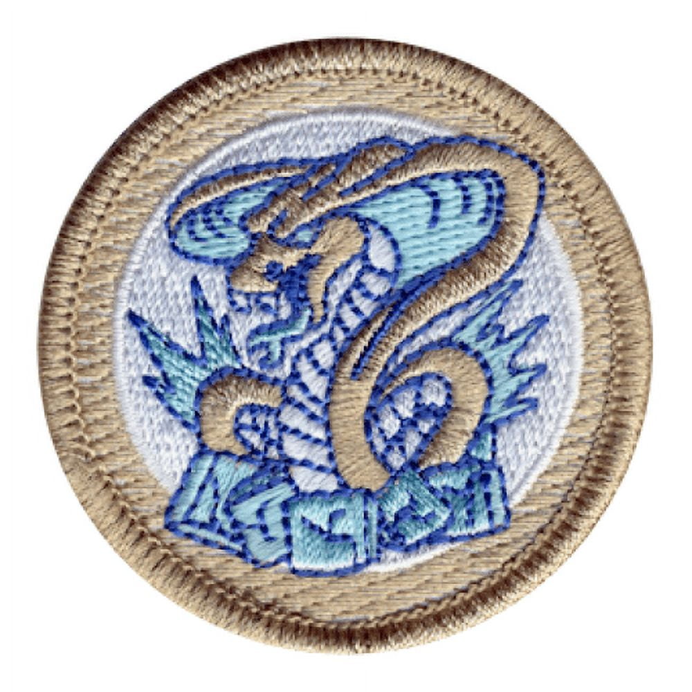 Icy Cobra Scout Patrol Patch (Sew-on) - ClassB - Walmart.com