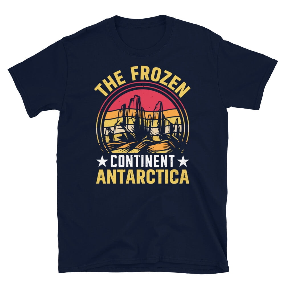 Icy Continent-Inspired Shirt with South Pole Explorer Graphic, S-3XL ...