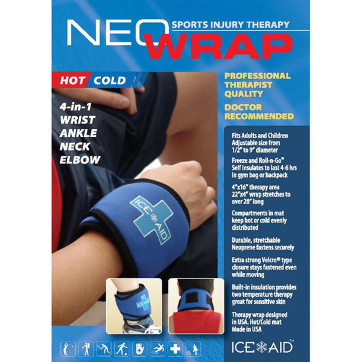 Icy-Cools Neowrap Small 4-in-1 Hot/Cold Therapy Wrap - Walmart.com