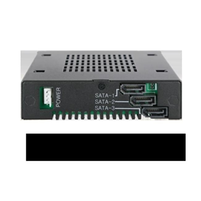 Icy Dock Triple Bay 2.5 in. SAS SATA Rack HD Enclosure USB - Matte ...