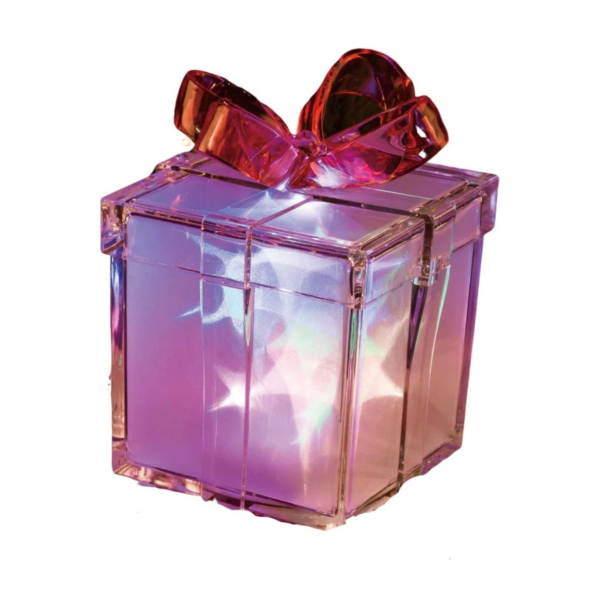 Icy Giftware LED Lighted Star Gift Box Christmas Decoration - 5.5 ...