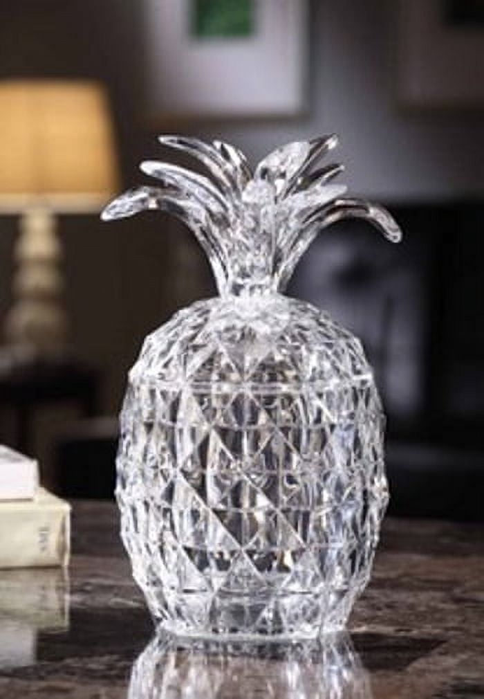 Icy Giftware Set of 2 Icy Clear LED Lighted Decorative Pineapple Candy ...