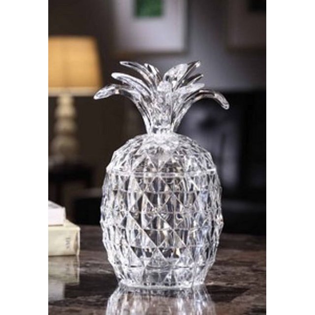 Icy Giftware Set of 2 Icy Clear LED Lighted Decorative Pineapple Candy ...