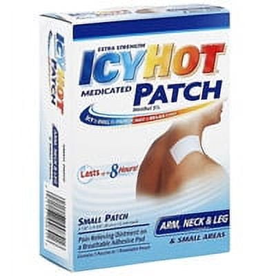 Icy Hot Extra Strength Pain Relief Patch - Hot & Cold Therapy, 5 ...