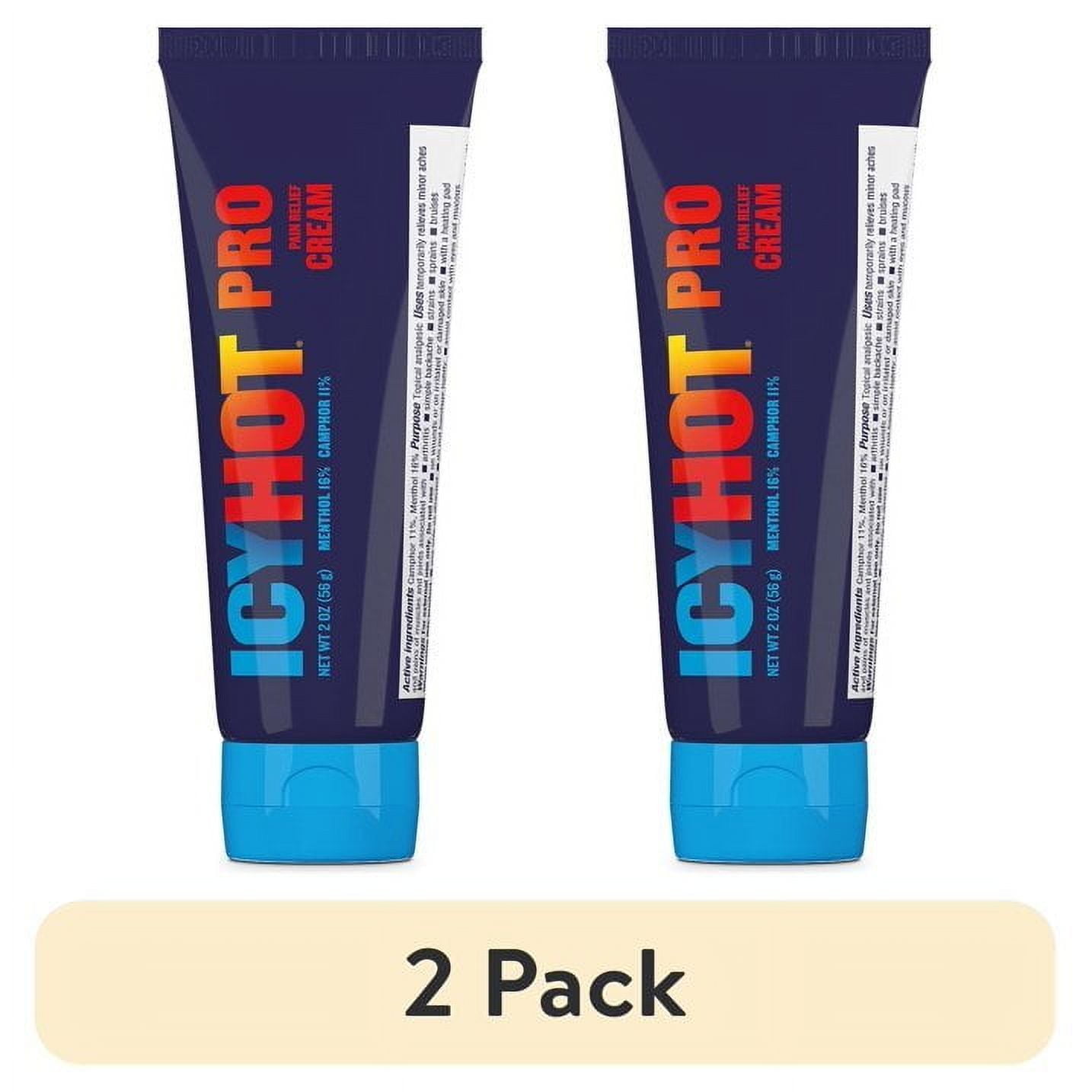 (2 pack) Icy Hot PRO Muscle & Joint Pain Relief Cream with 16% Menthol ...