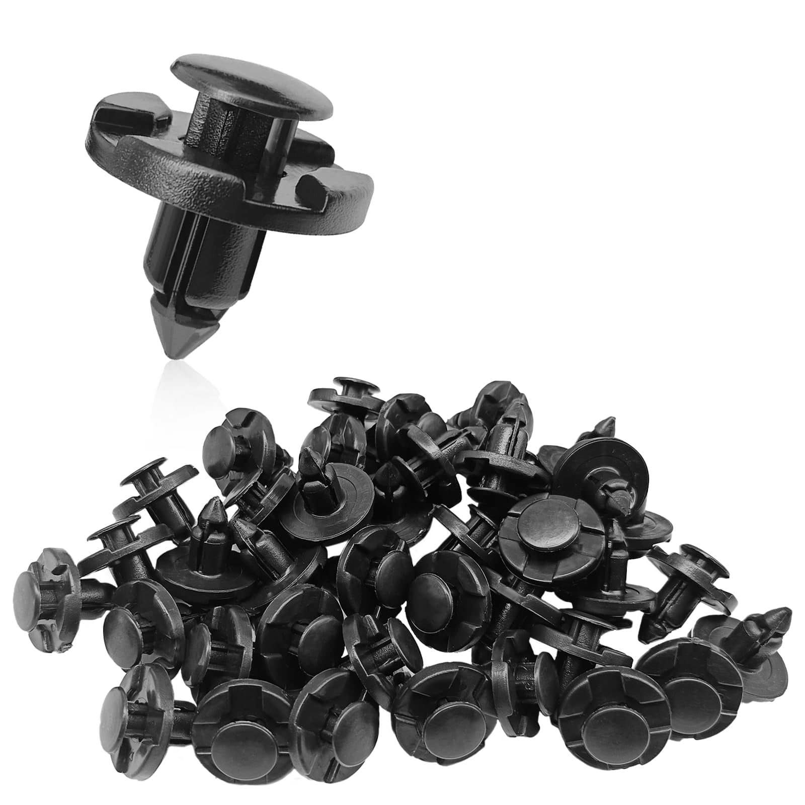 Icyhaws 40PCS Fender Liner RRF12 Bumper Cover Retainer Clips, Nylon ...