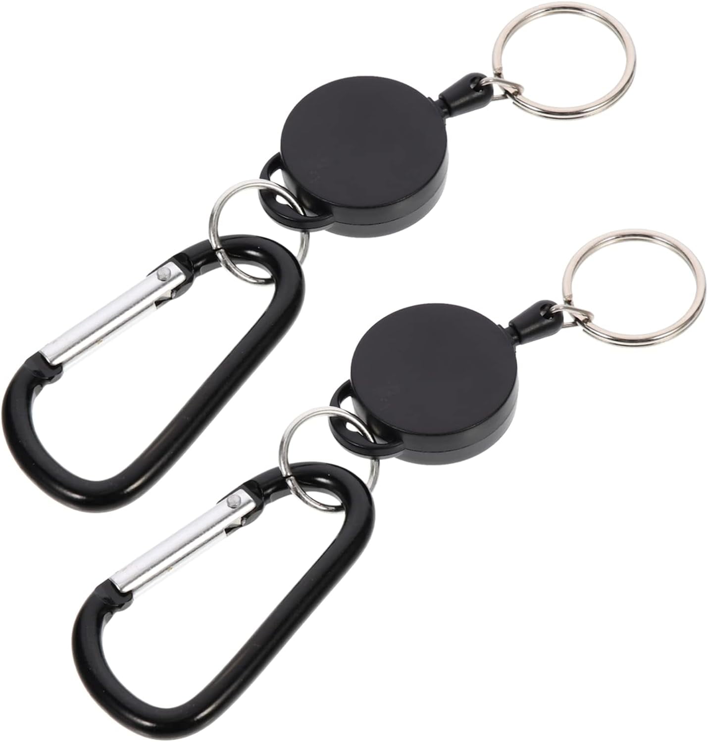 Id Badge Holder 2pcs key chain key holder clip lanyards for id badges ...