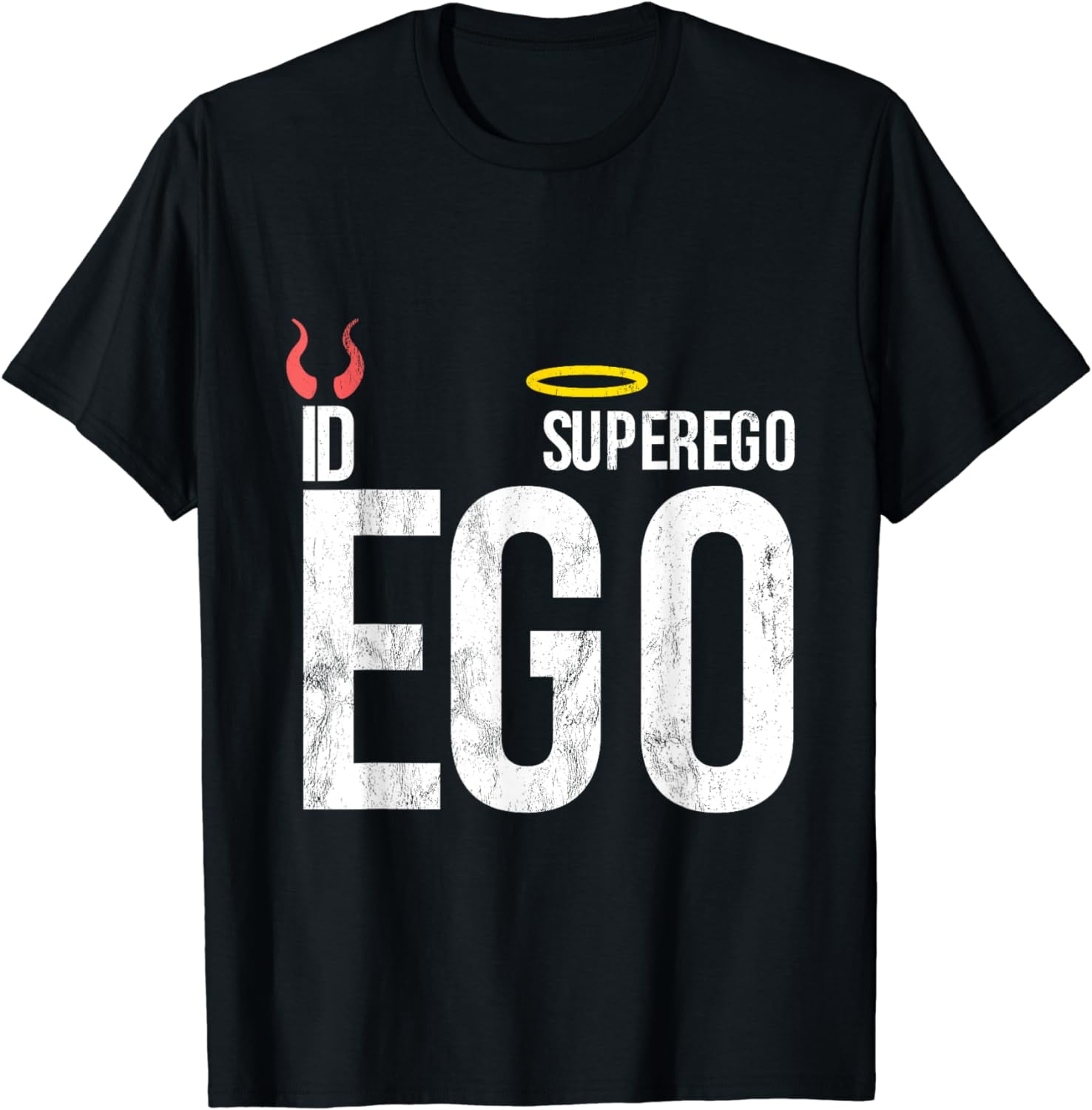 Id, Ego, Superego, Funny Psychology Tshirt Social Science - Walmart.com