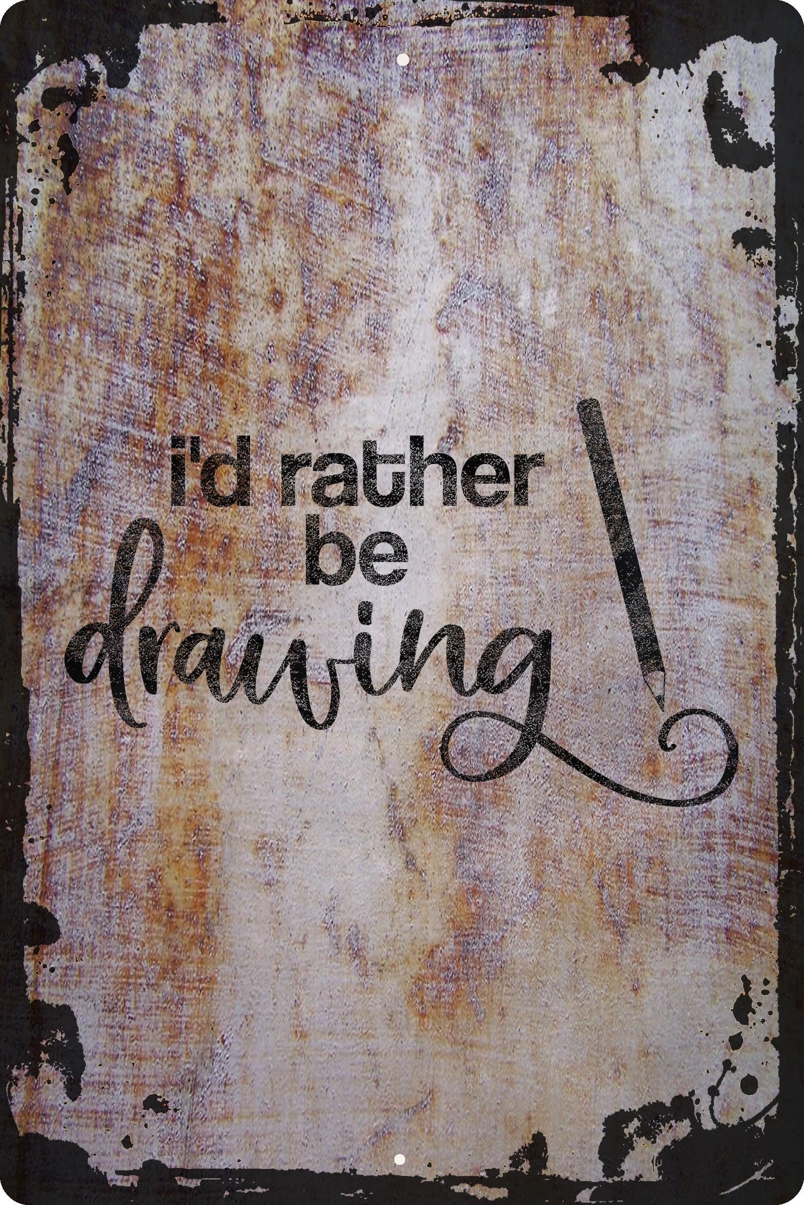 Id rather be drawing cursive sketch pencil artist draw create Beige ...