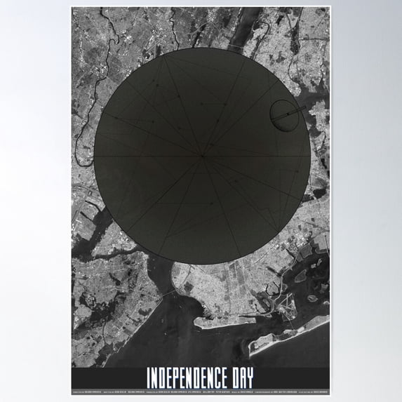 Id4 Independence Day Poster Wall Art Modern Wall Decor For Living Room ...