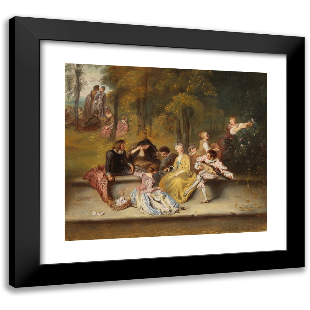Ida Silfverberg 22x20 Black Modern Framed Museum Art Print Titled ...