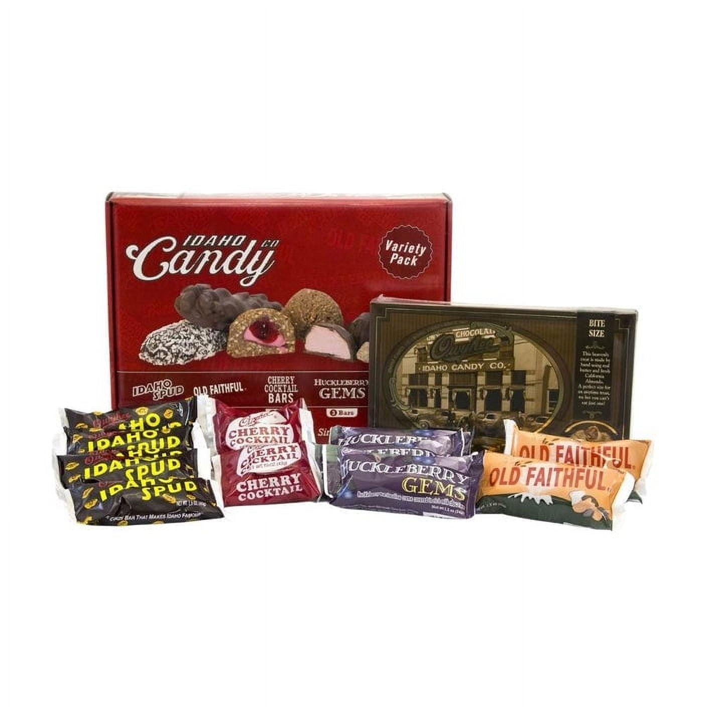 Idaho Candy Company Variety Candy Bar Pack Chocolate Toffee 36 oz ...