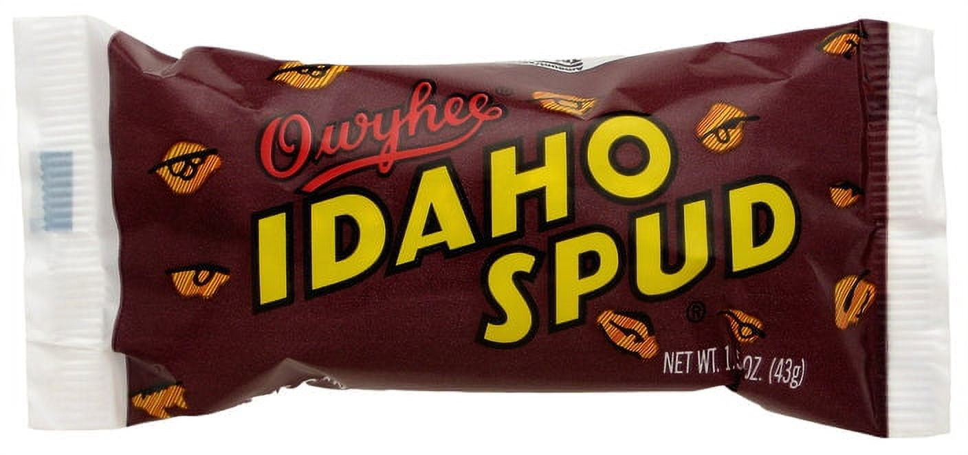 Idaho Spud Candy Bar 1.5 oz Idaho Candy Company Marshmallow Chocolate ...
