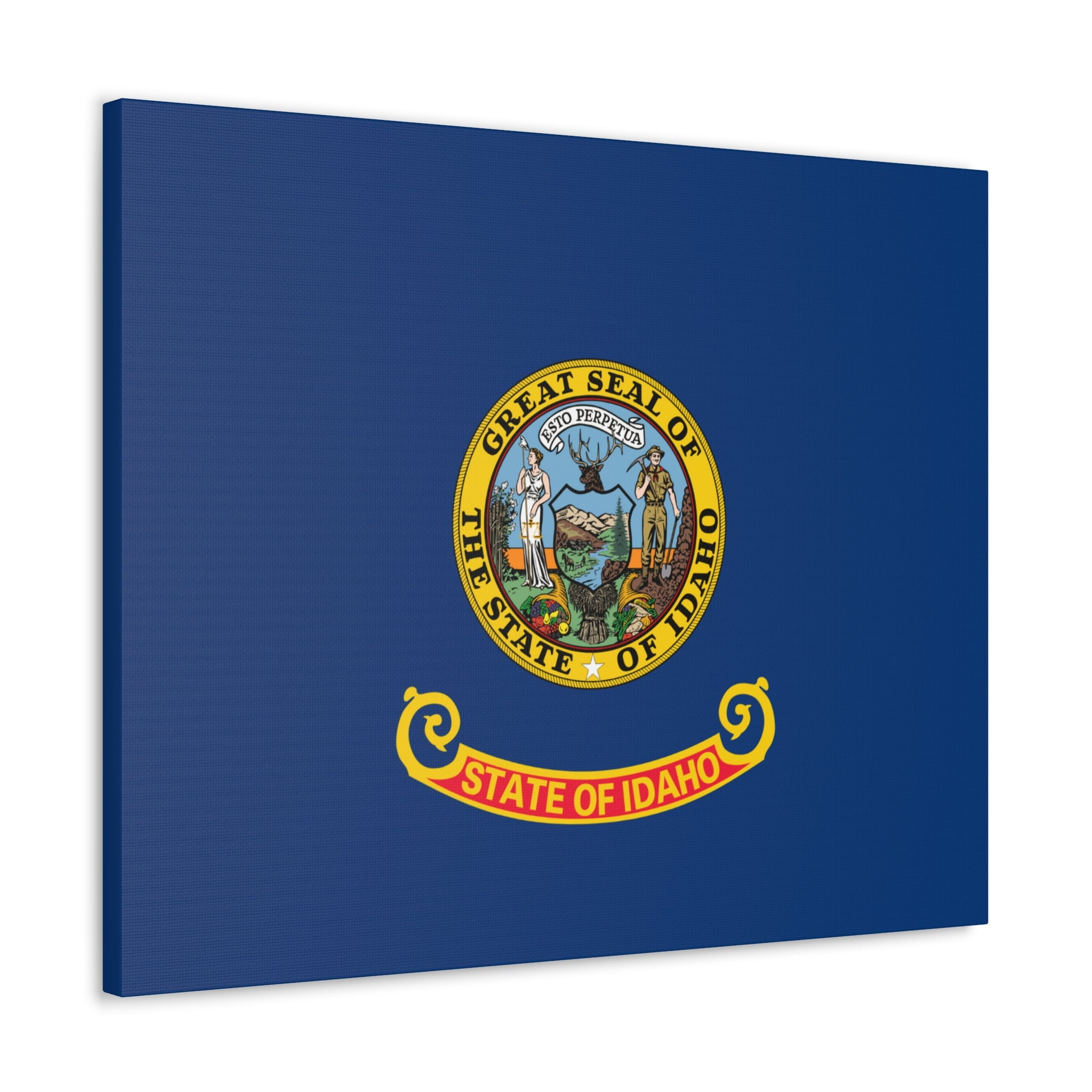 Idaho State Flag Canvas Vibrant Wall Art Unframed Home Decor - Walmart.com