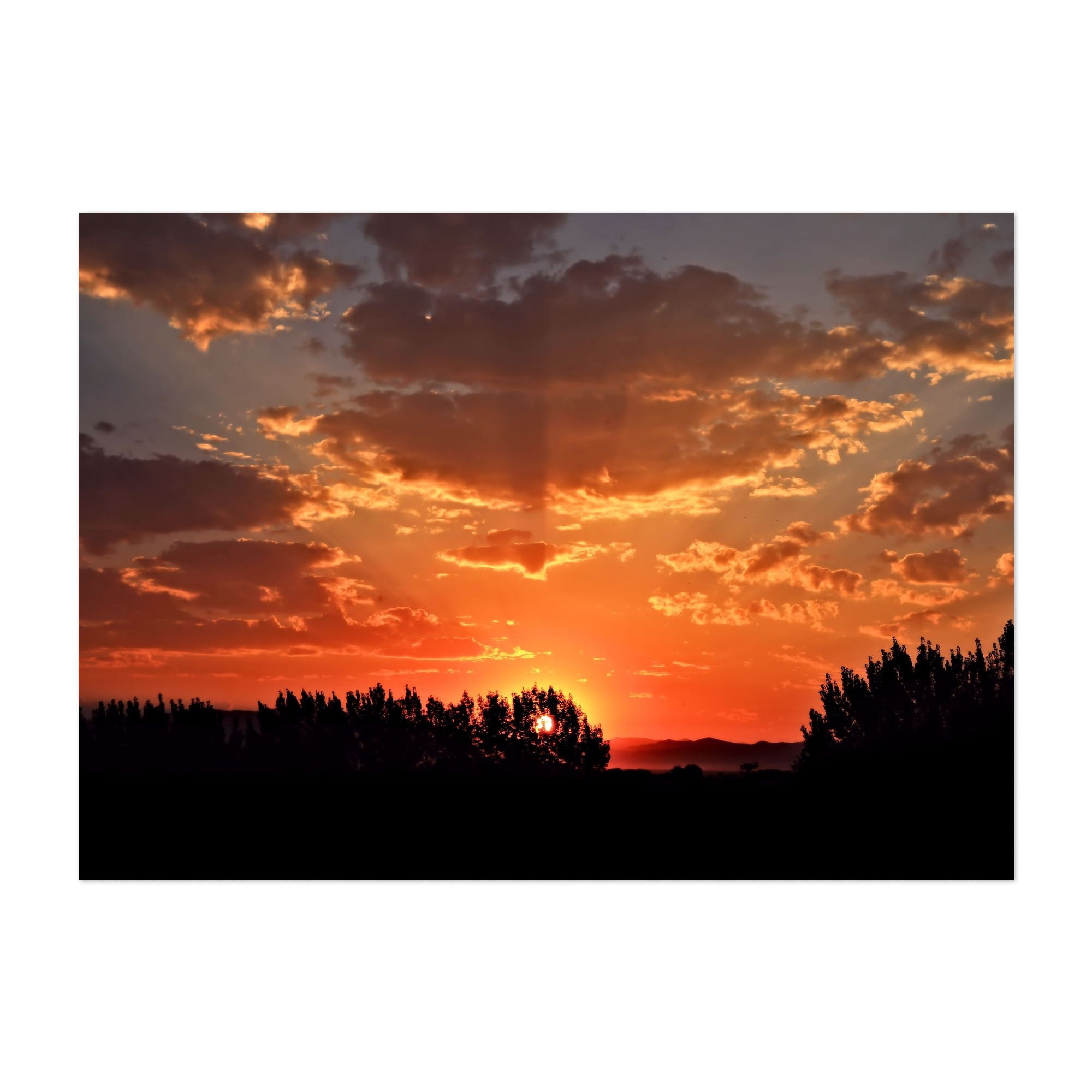Idaho Sunset - Boise Idaho Photography Sunset Nature Landscape Scenic ...