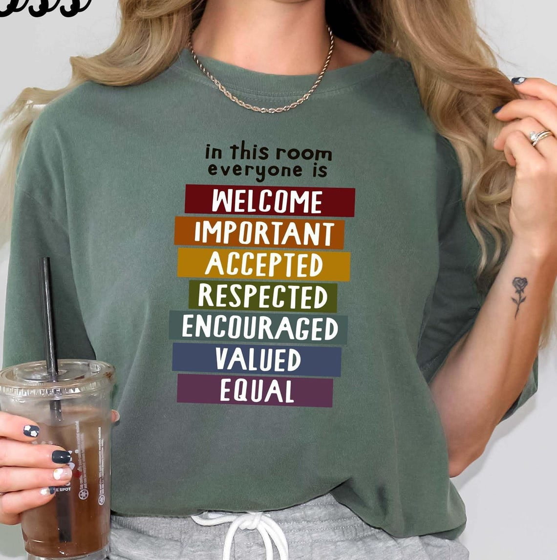 Idaho Teacher Shirt, Everyone Is Welcome Tee, Equality Shirt, Inclusion ...