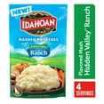 Idahoan Mashed Potatoes seasoned with Hidden Valley Original Ranch , 4 ...