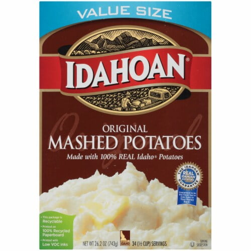 2X - Idahoan Original Mashed Potatoes Value Size - Walmart.com