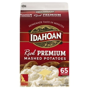 Idahoan Real Potato Packets, Buttery Homestyle & Roasted Garlic Mixes ...