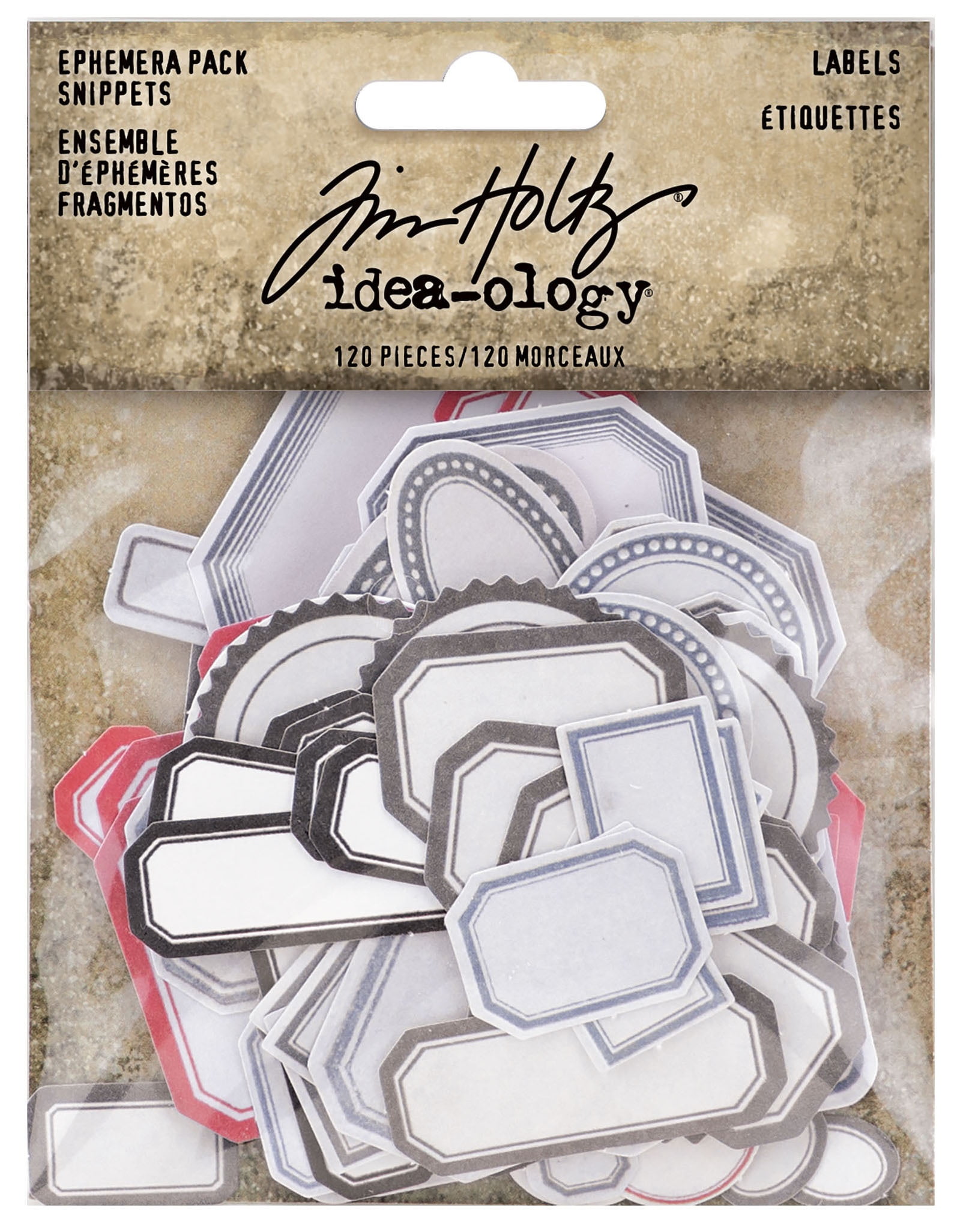 Idea-Ology Ephemera Snippets 120/Pkg-Labels - Walmart.com