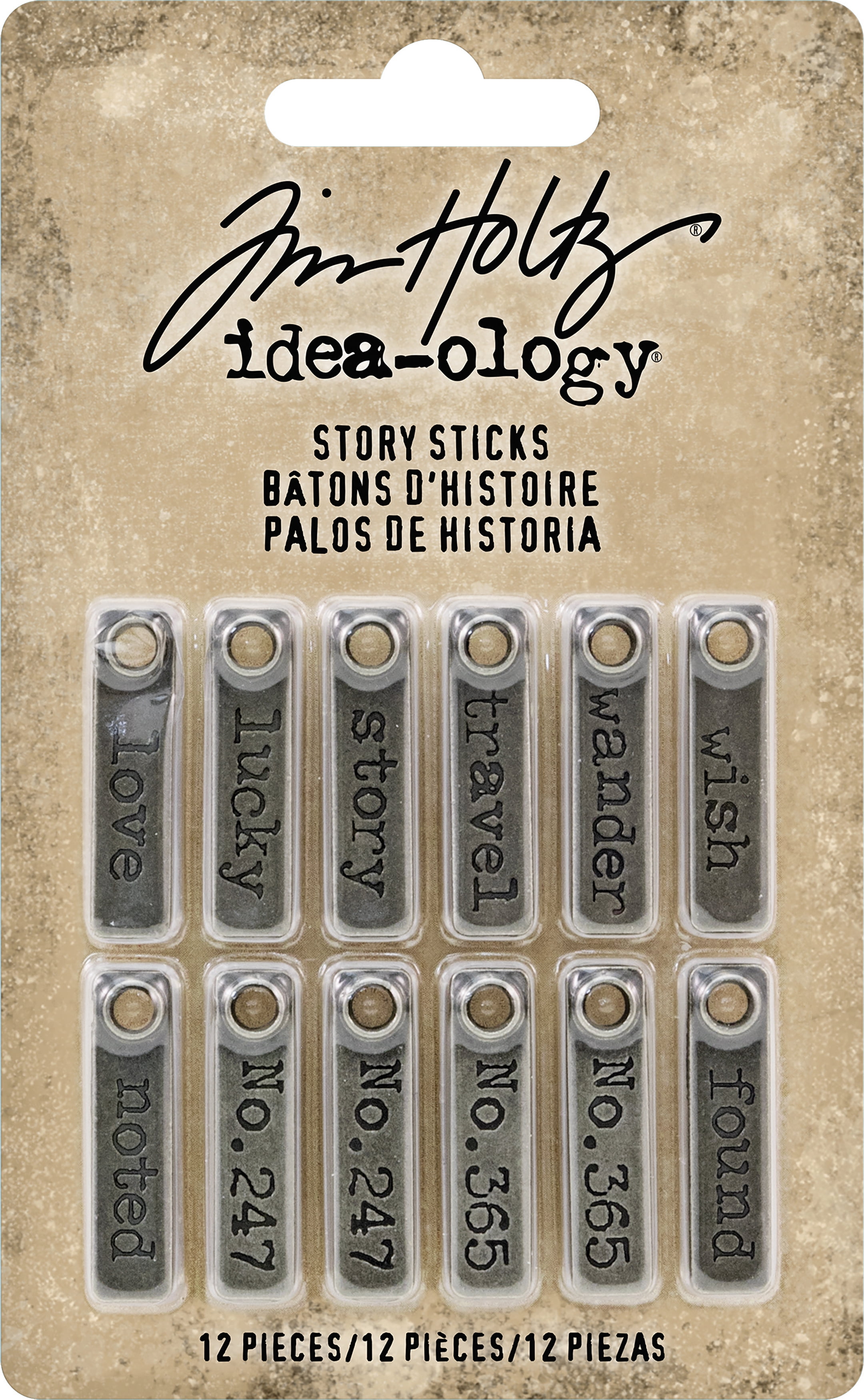 Idea-Ology Metal Story Sticks 12/Pkg-.25"X1" - Walmart.com