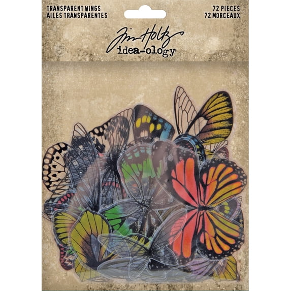 Idea-Ology Transparent Acetate Wings-72/Pkg - Walmart.com