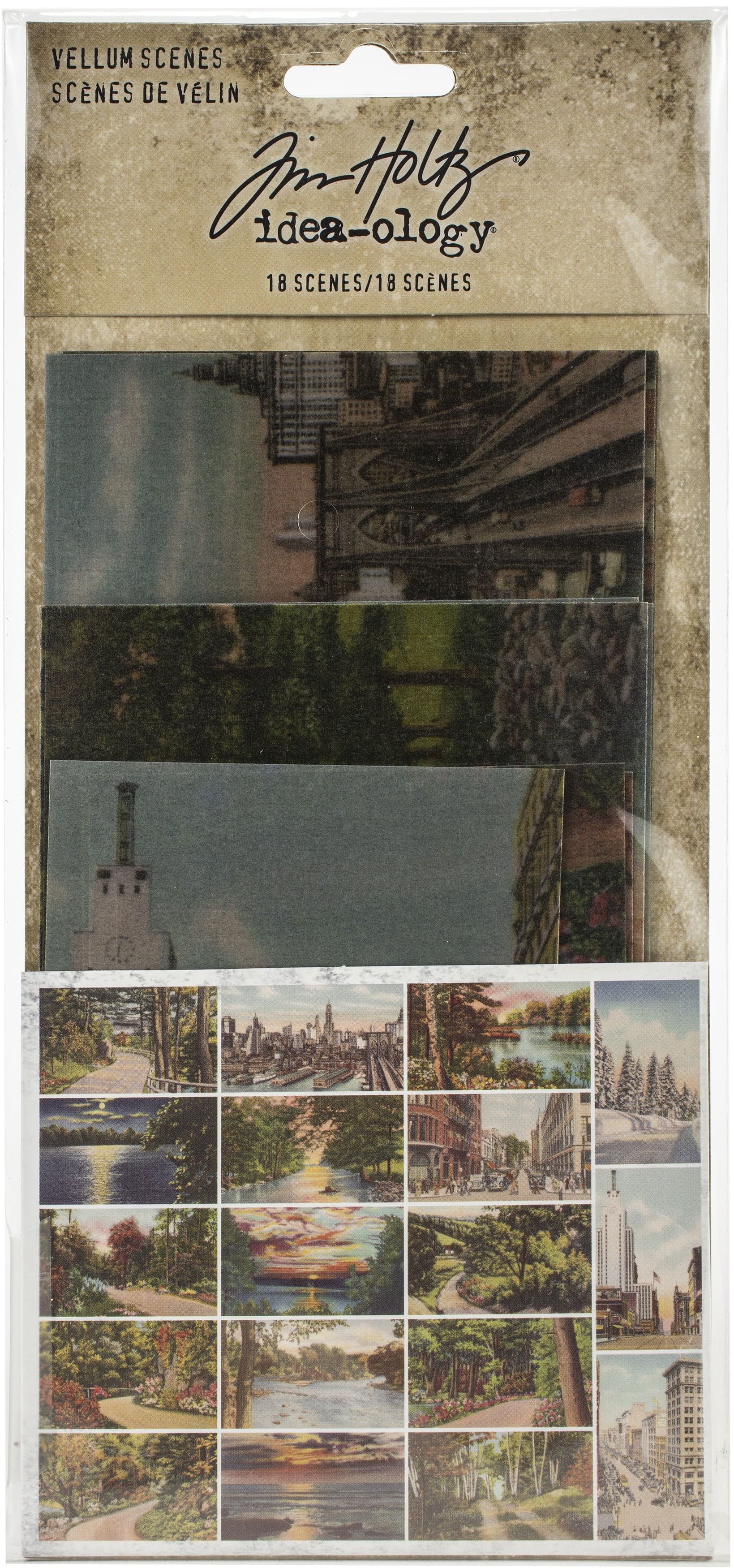 Idea-Ology Vellum Scenes-18 Pieces - Walmart.com