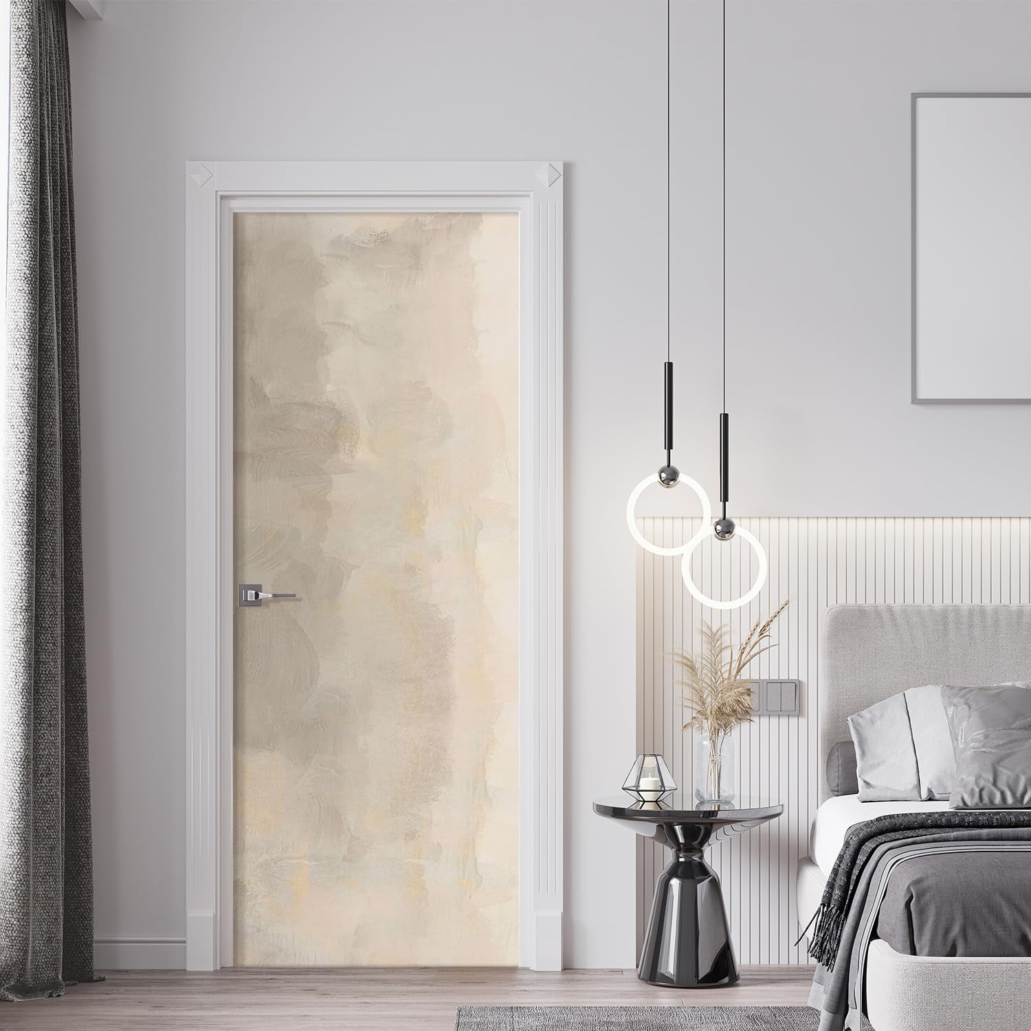 Idea4wall 2pcs Subtle Abstract Digital Landscape Minimalist and Elegant ...