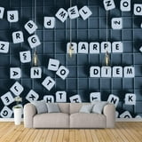 Idea4wall 6pcs Retro Style Peel and Stick Wallpaper Removable Wall ...