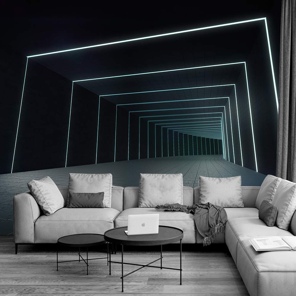 Idea4wall 6pcs Steel Feature Peel and Stick Wallpaper Removable Wall ...