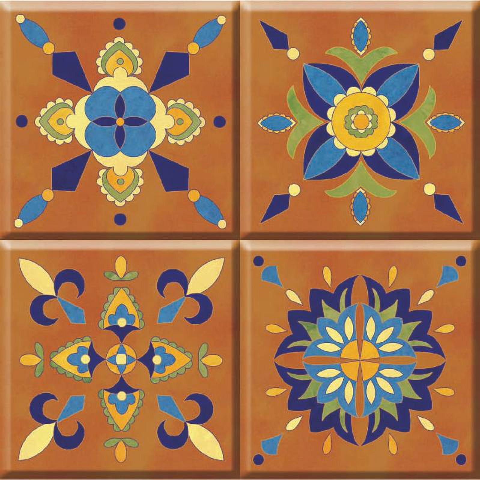 IdeaStix En Provence TileStix - Original Premium 4-Piece Peel and Stick ...