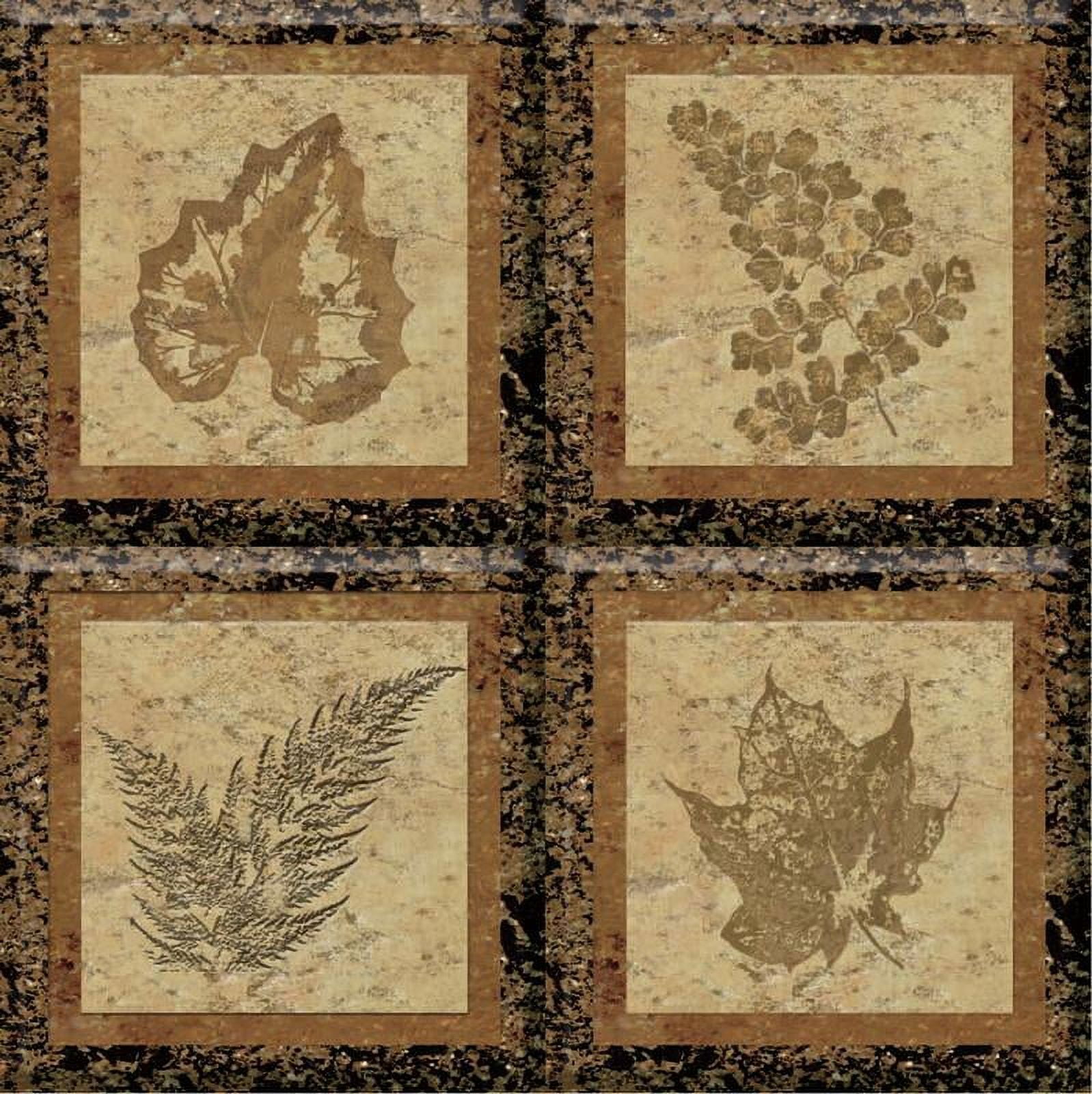 IdeaStix Fossil TileStix - Original Premium 4-Piece Peel and Stick ...