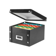 Globe-Weis Index Card File Box Black Agate 1000 Card Capacity (GLW 94 ...