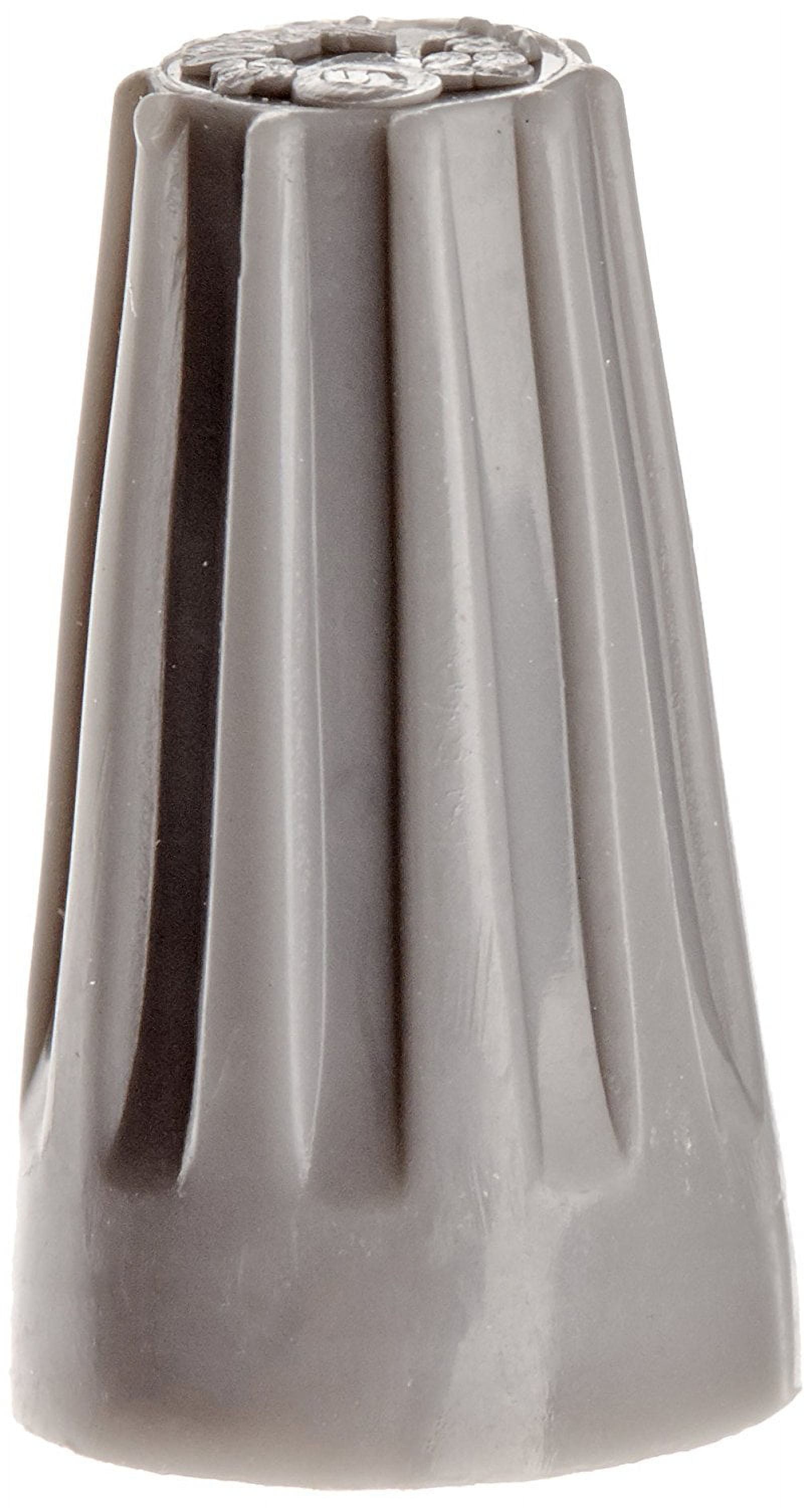 Ideal 30-071 300 Volt Thermoplastic Twist On Wire Connector, Gray, Pack ...