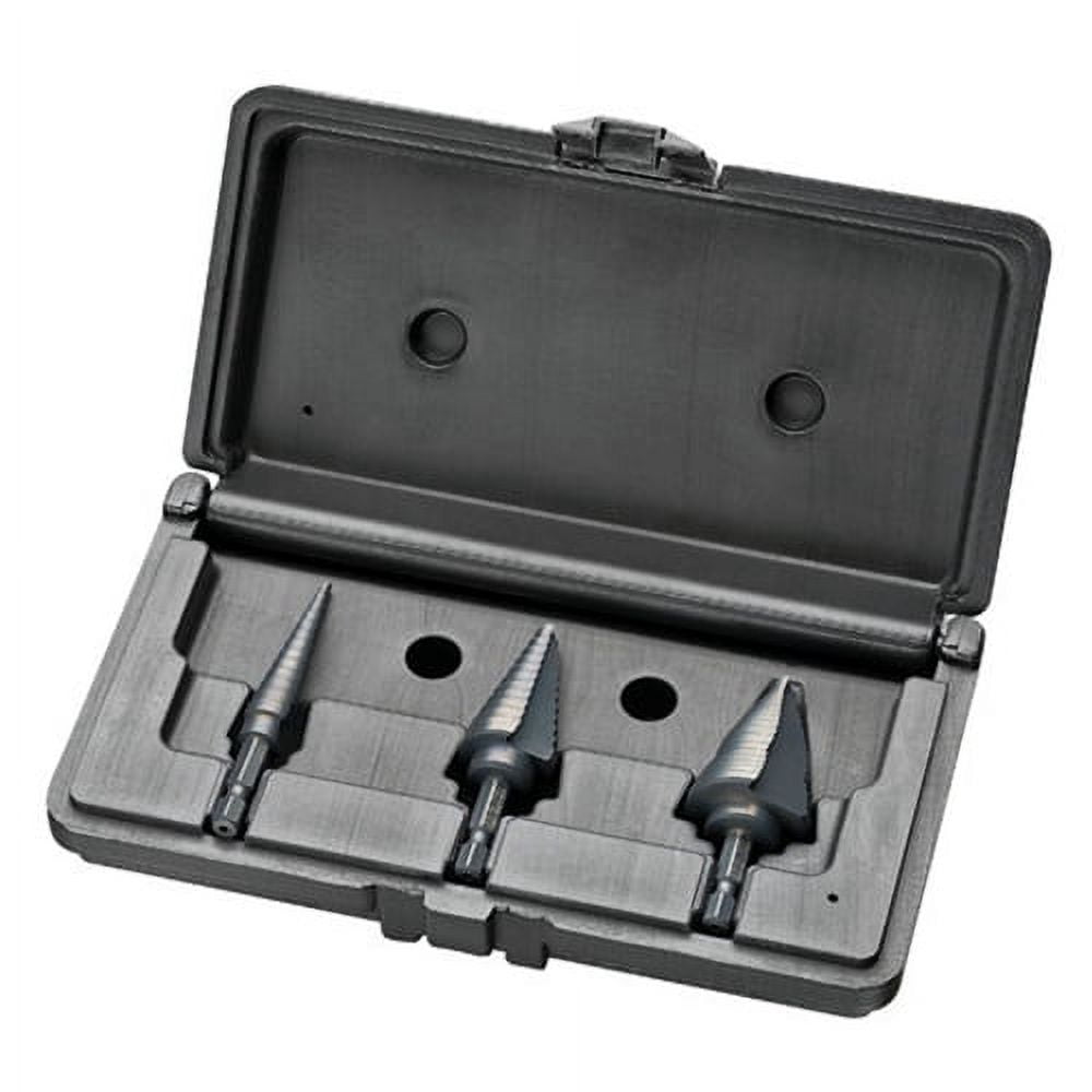 Ideal 35-524 Quick Change Step Drill Bit 3-Piece Kit - Walmart.com