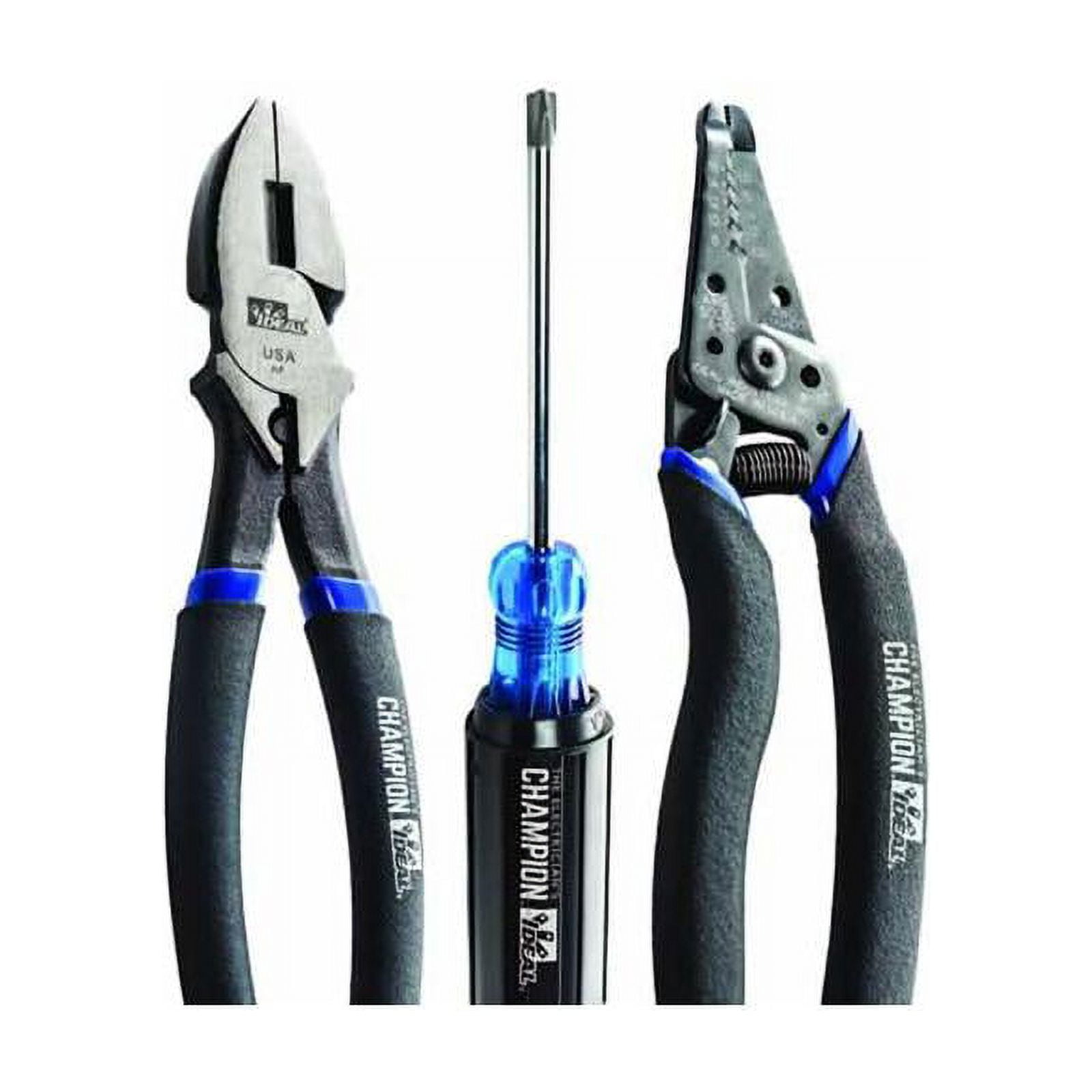 Ideal 35-740 Electrician's Champion Tool Kit 3-Piece - Walmart.com