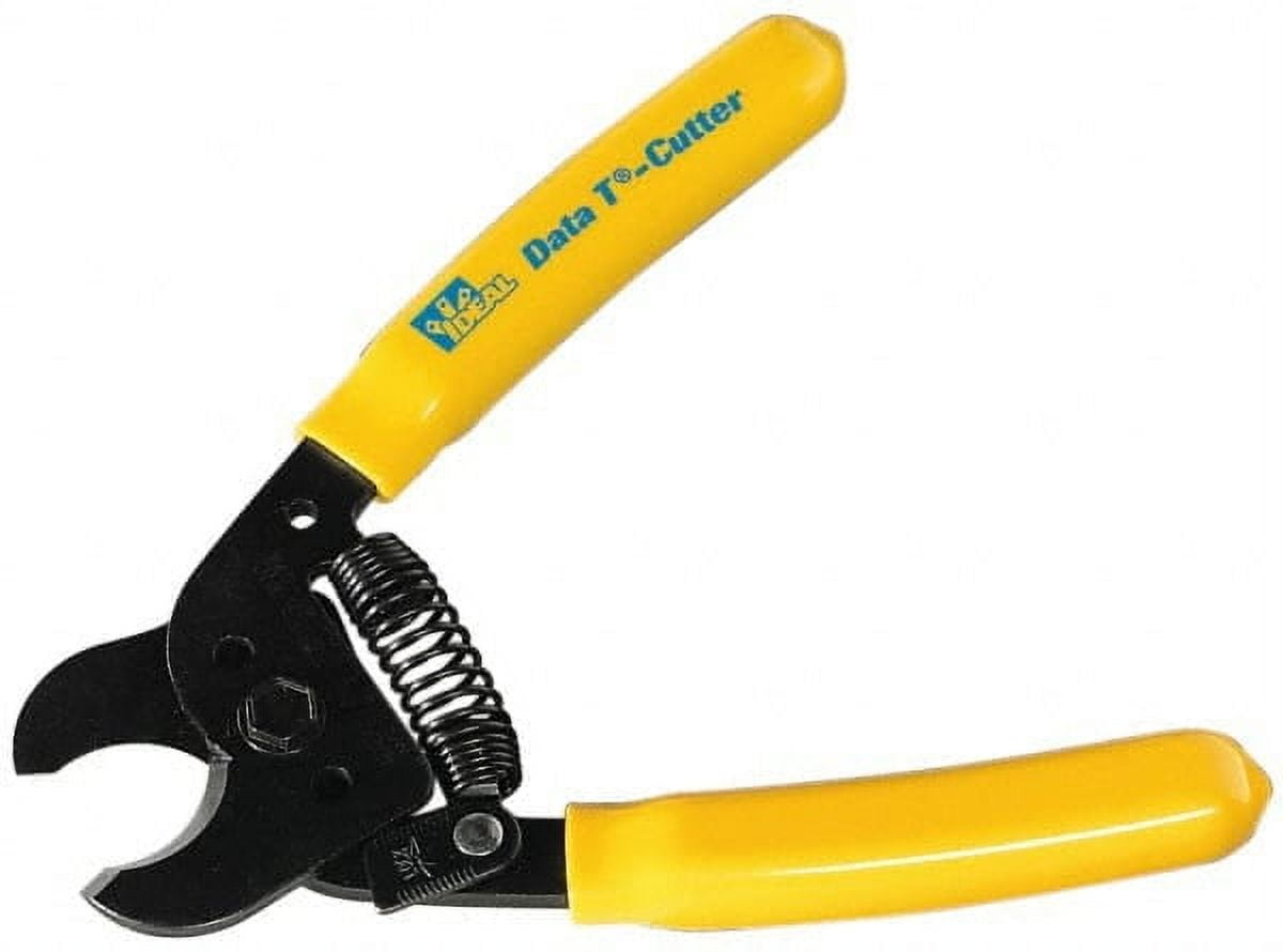 Ideal 45-074 Data T Cable Cutter and Wire Cutter with Yellow Cushioned ...