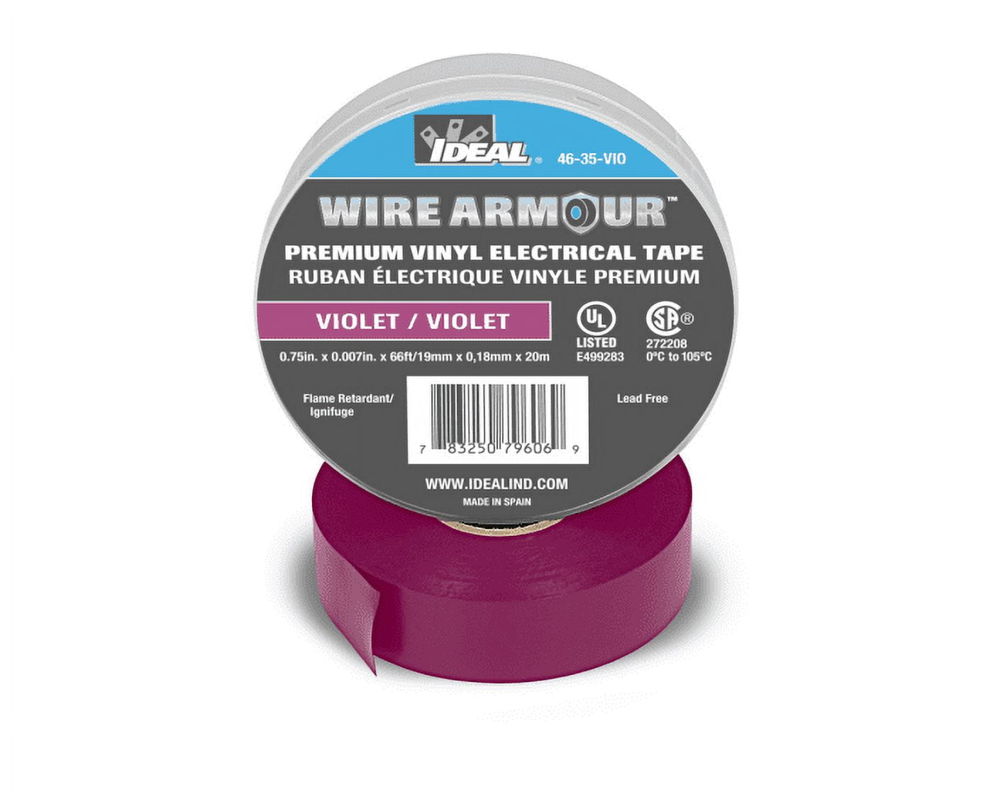 Ideal 46-35-VIO Color Coding Electrical Tape - Violet - Walmart.com