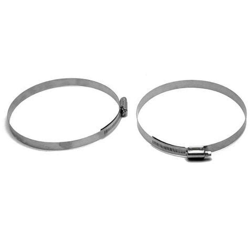 Ideal 712 Power Gear 6 1/4 - 7 1/8 Inch Stainless Steel Boat Hose ...