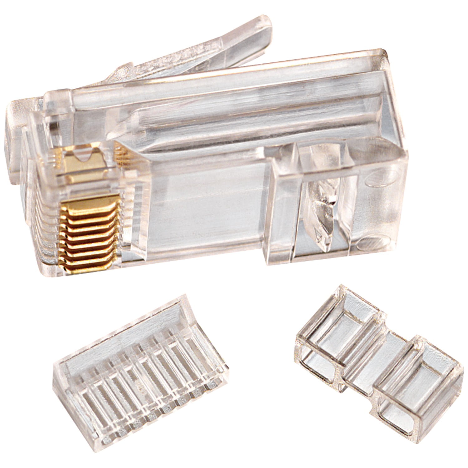 Ideal 85-366 Cat-6 Rj45 Mod Plug Card Of 25 - Walmart.com