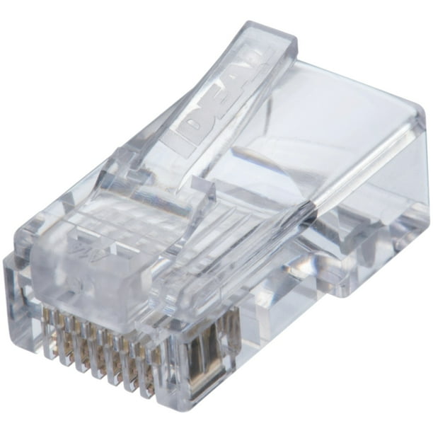 Ideal 85-371 Cat-5e Feed-thru Rj45 Mod Plugs (50 Pk) - Walmart Business ...